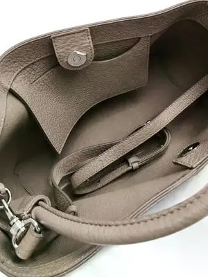 IACUCCI Logo-patch Pebbled Tote Bag