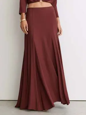 REISS Margo Jersey Maxi Skirt