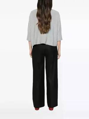 VELA SHOP High-neck Ribbed-trim Sweater