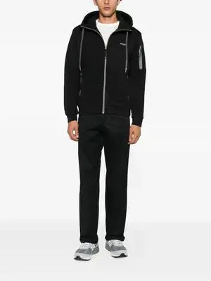 MURPHY&NYE Rhump Zip-up Drawstring Hoodie - Black