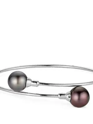 BAGGINS Tahitian Pearl Wire Bangle Bracelet