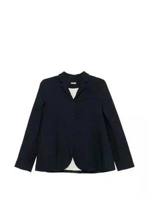 Apuntob Button-up Notched-lapel Blazer