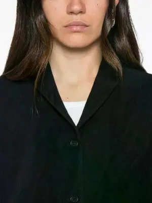 Apuntob Button-up Notched-lapel Blazer