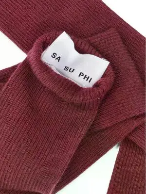 SA SU PHI Ribbed-knit Arm Warmers