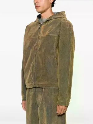 DAILY PAPER Acid-wash Hooded Jacket