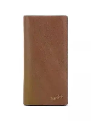 Borsalino Logo-embossed Bifold Wallet - Brown