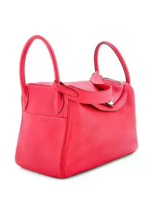 Hermès Lindy Bag Clemence 30 Shoulder Bag - Pink