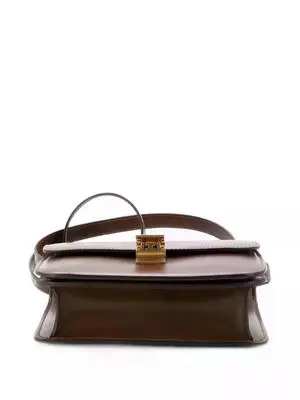 Celine Classic Box Bag Smooth Leather Teen Shoulder Bag - Brown
