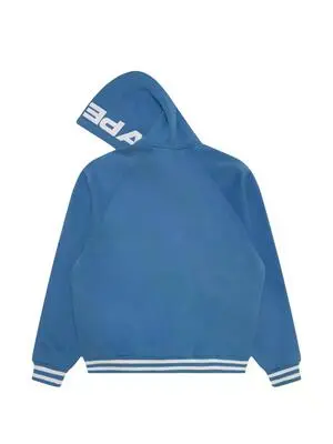 AAPE BY *A BATHING APE Logo-patch Press-stud Hoodie