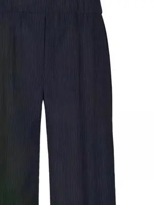D.exterior Plissé-effect Wide-leg Trousers