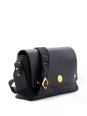 Burberry Note Leather Medium Crossbody Bag