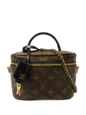 LOUIS VUITTON Monogram Reverse Vanity Pm Tote Bag
