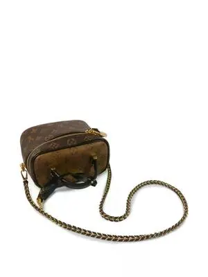 LOUIS VUITTON Monogram Reverse Vanity Pm Tote Bag