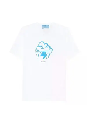 11 11 L.U.C.K. Graphic-print T-shirt - White