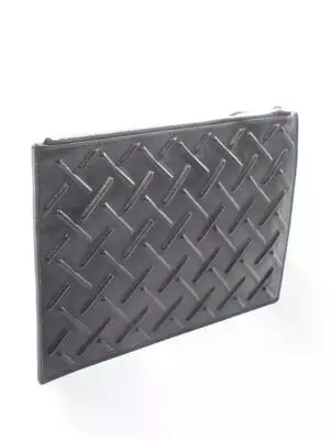 Bottega Veneta 2012-2026 Nappa Graphic Clutch Bag
