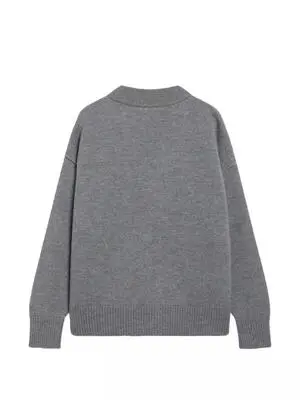 AMI Paris De Coeur V-neck Cardigan
