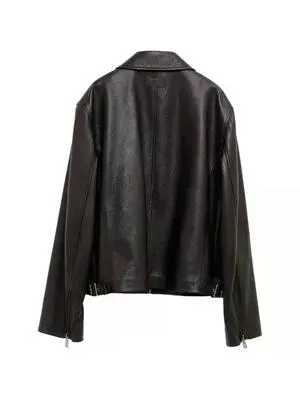 Loewe Zip-up Leather Jacket