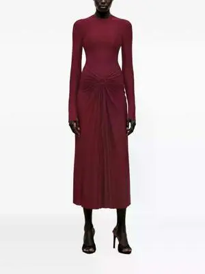 Victoria Beckham Frances Gathered Midi Dress
