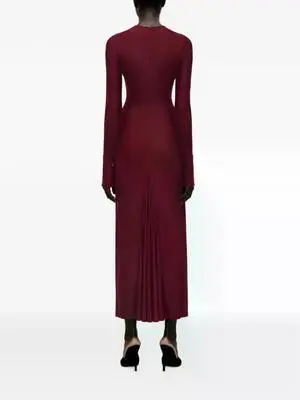 Victoria Beckham Frances Gathered Midi Dress