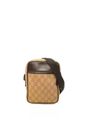 Gucci 2000-2015 Gg Canvas Crossbody Bag