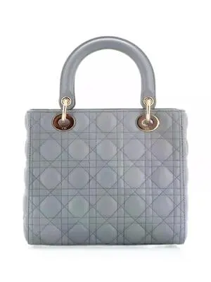 Dior Lady Bag Cannage Quilt Lambskin Medium Satchel