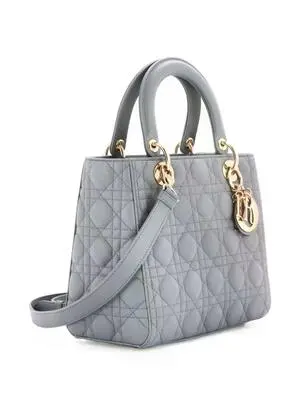 Dior Lady Bag Cannage Quilt Lambskin Medium Satchel