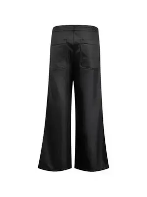 Comme Des Garçons Wide-leg Trousers - Black