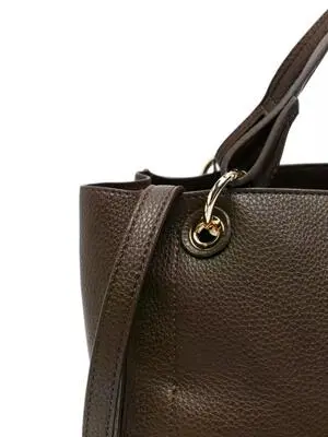 TWINSET Grained-effect Logo-lettering Tote Bag