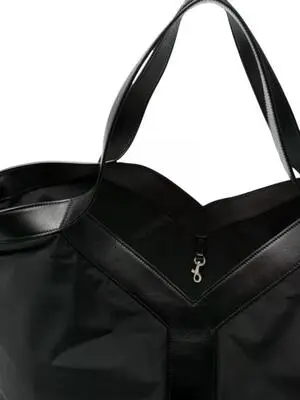 Saint Laurent Leather-trim Tote Bag