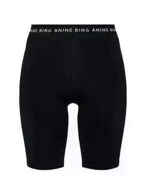 ANINE BING Dan Biker Shorts