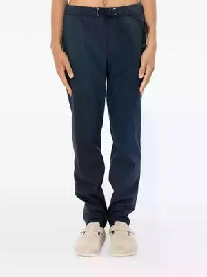 WHITE SAND Belted Pants - Blue