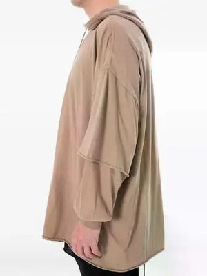 Rick Owens Tommy Hustler Layered Hoodie