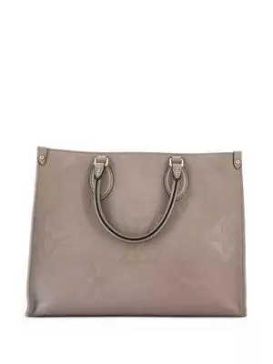 LOUIS VUITTON Onthego Monogram Empreinte Giant Mm Tote Bag - Neutrals