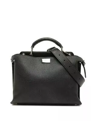 Fendi 2010-2026 Mini Leather Peekaboo Iconic Essential Satchel