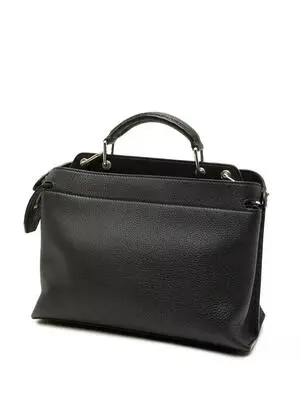 Fendi 2010-2026 Mini Leather Peekaboo Iconic Essential Satchel