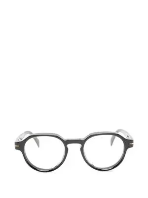 DB EYEWEAR BY DAVID BECKHAM Db7153 Round-frame Glasses - Black