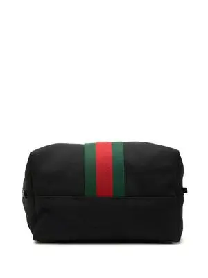Gucci 2000-2015 Canvas Techno Web Fold Over Backpack