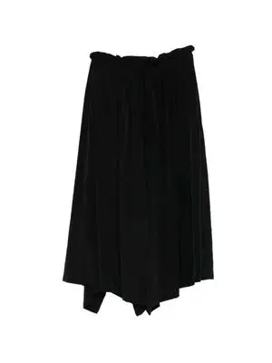 Y’s Asymmetric Draped Skirt