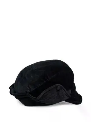 OPEN YY Velvet Ear-flap Hat