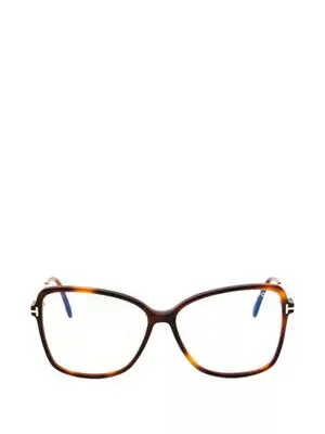 TOM FORD Oversized Square-frame Glasses - Pink
