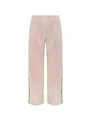 Palm Angels Side-stripe Wide-leg Track Pants - Pink