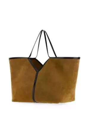 Saint Laurent Y Suede Tote Bag
