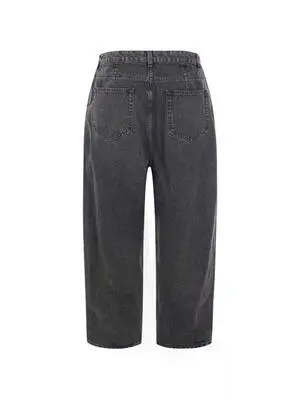 HED MAYNER Double-pleat Carrot-fit Jeans - Grey