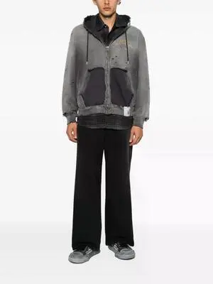 Mihara Yasuhiro Sun Faded Like Zip-up Hoodie