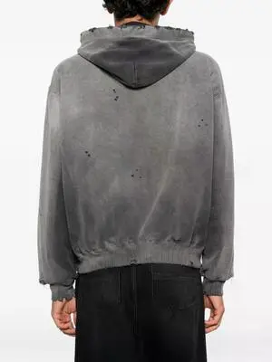 Mihara Yasuhiro Sun Faded Like Zip-up Hoodie