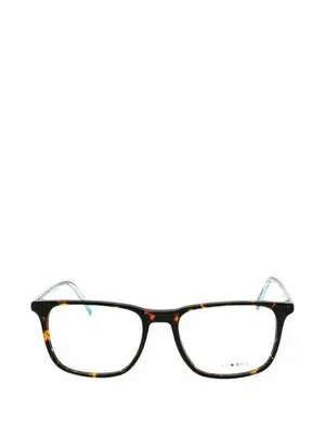 Lucky Brand D418 Rectangle-frame Glasses - Brown