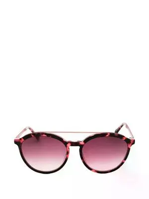 DRAPER JAMES Round-frame Sunglasses - Black