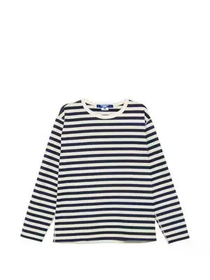 Junya Watanabe Horizontal-stripe Long-sleeve T-shirt - Neutrals
