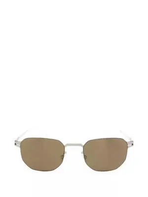 Mykita Bijan Geometric-frame Sunglasses - Silver