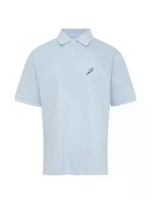 VOWELS Embroidered-logo Polo Shirt